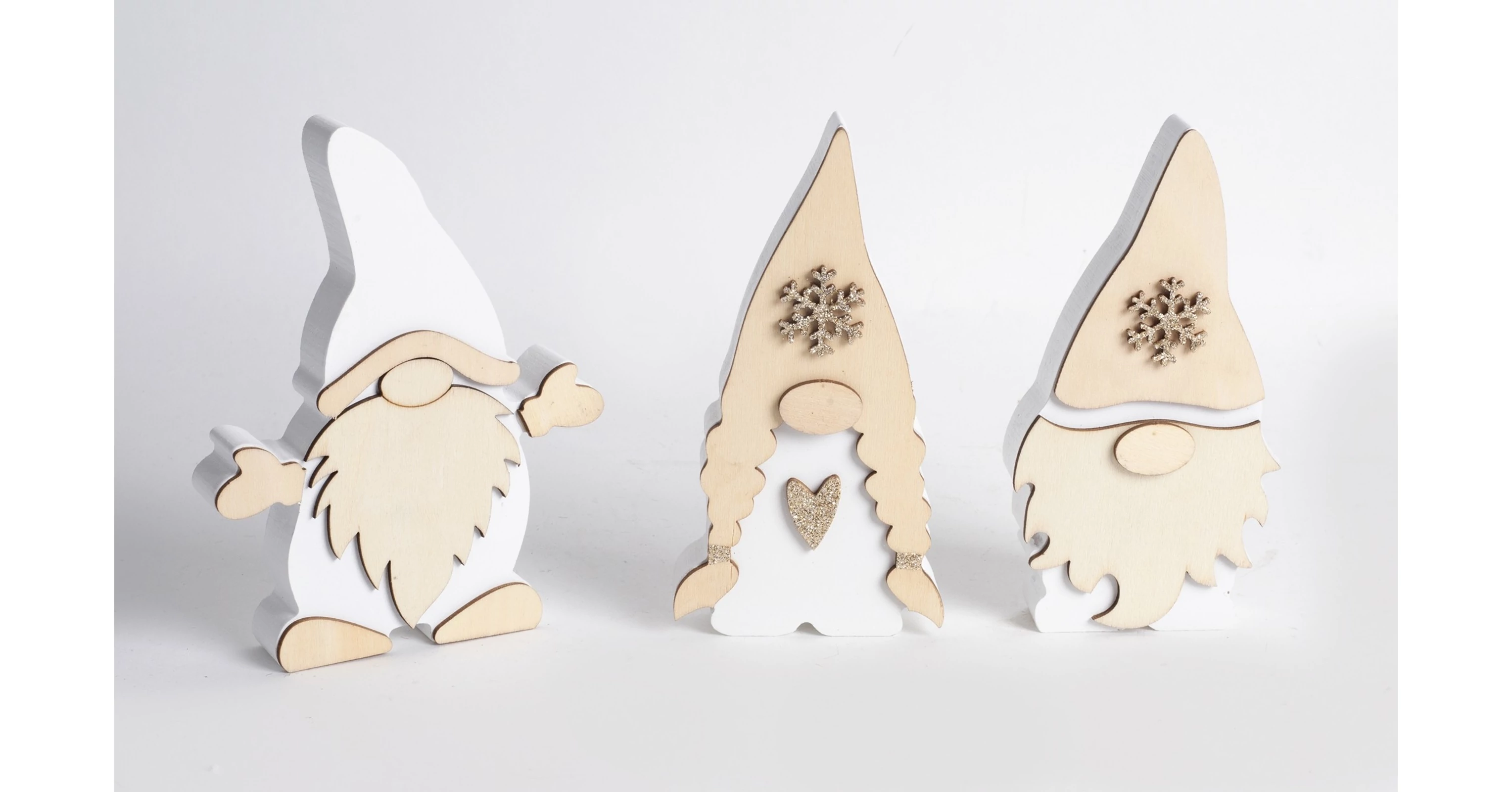 Fa manó natúr / fehér 3 féle választható 15x8 cm - DekorPlaza.hu